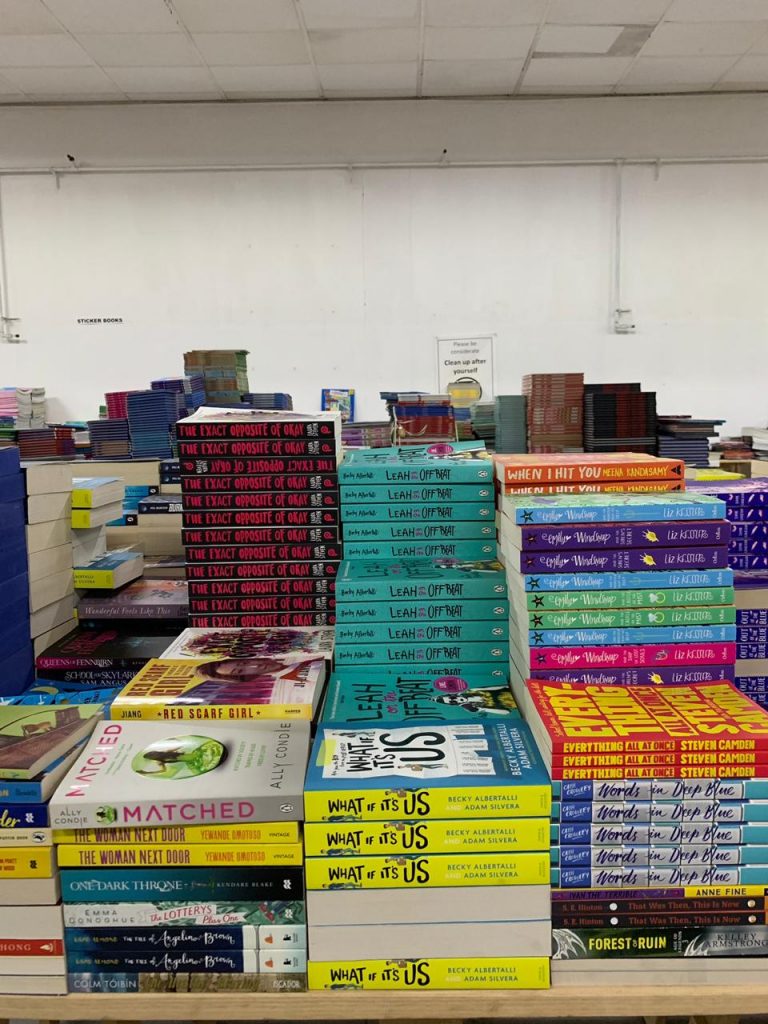 BARGAIN BOOKS WAREHOUSE SALE // you need to come to book heaven - Ruby ...